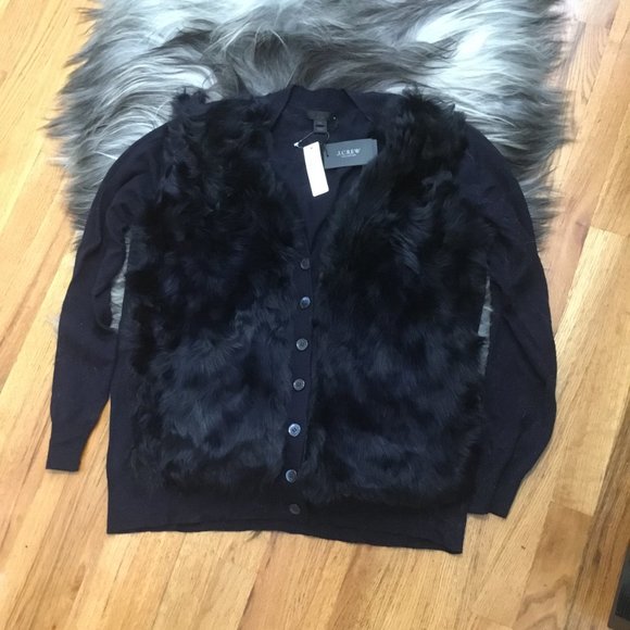 J. Crew | Sweaters | J Crew Shearling Sweater Size Xl New | Poshmark